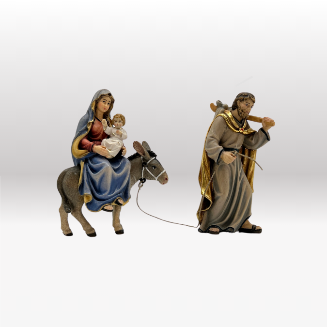 Flight into Egypt Set of 4 - Kostner nativity I Akantus