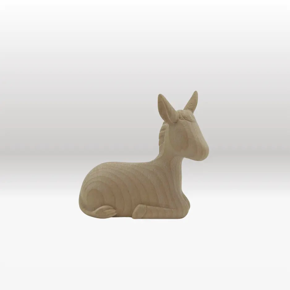 Jetzt kaufen Donkey - Leonardo nativity natural wood