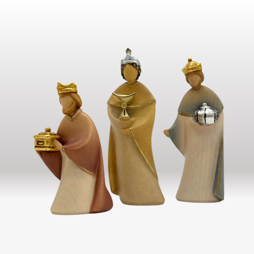 Three Kings - Leonardo nativity colored I Akantus