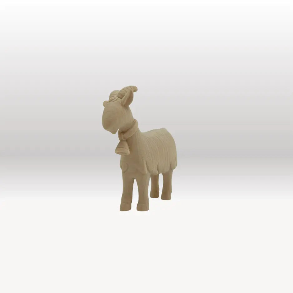 Goat nativity figures by Leonardo natural