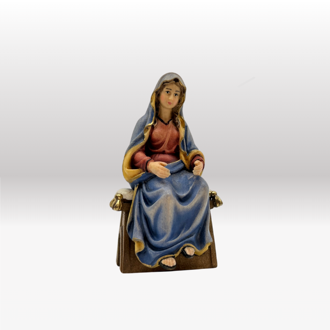 Jetzt kaufen Holy Mary sitting for lodging - Kostner nativity I Akantus