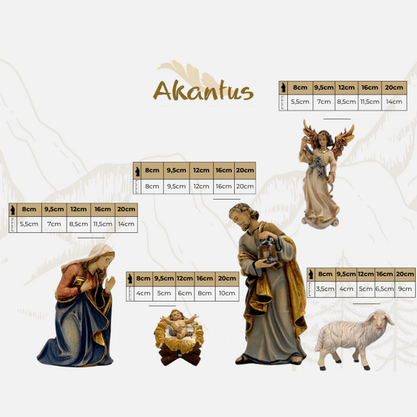 Baby Jesus (single) - Kostner nativity I Akantus